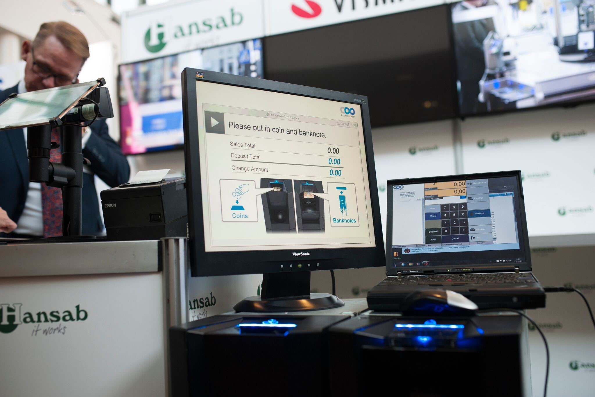 “Hansab” sadarbībā ar partneri “Glory Global Solutions”, novadījis ...